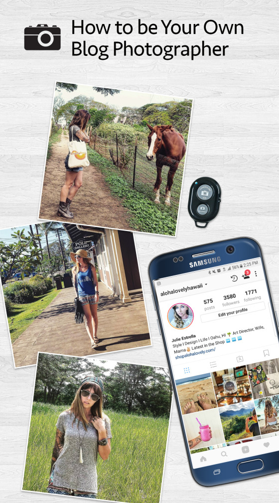 How to be Your Own Blog Photographer - Aloha Lovely